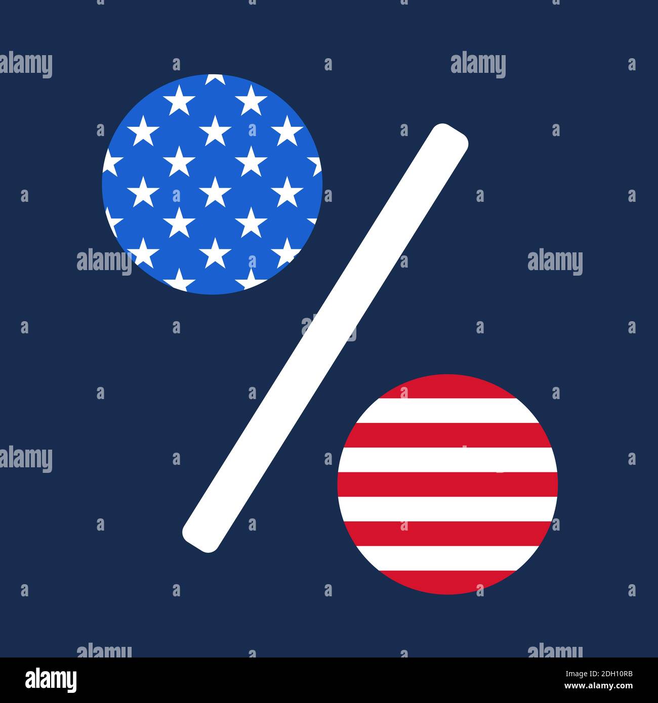 American usa america flag pictogram hi-res stock photography and images ...