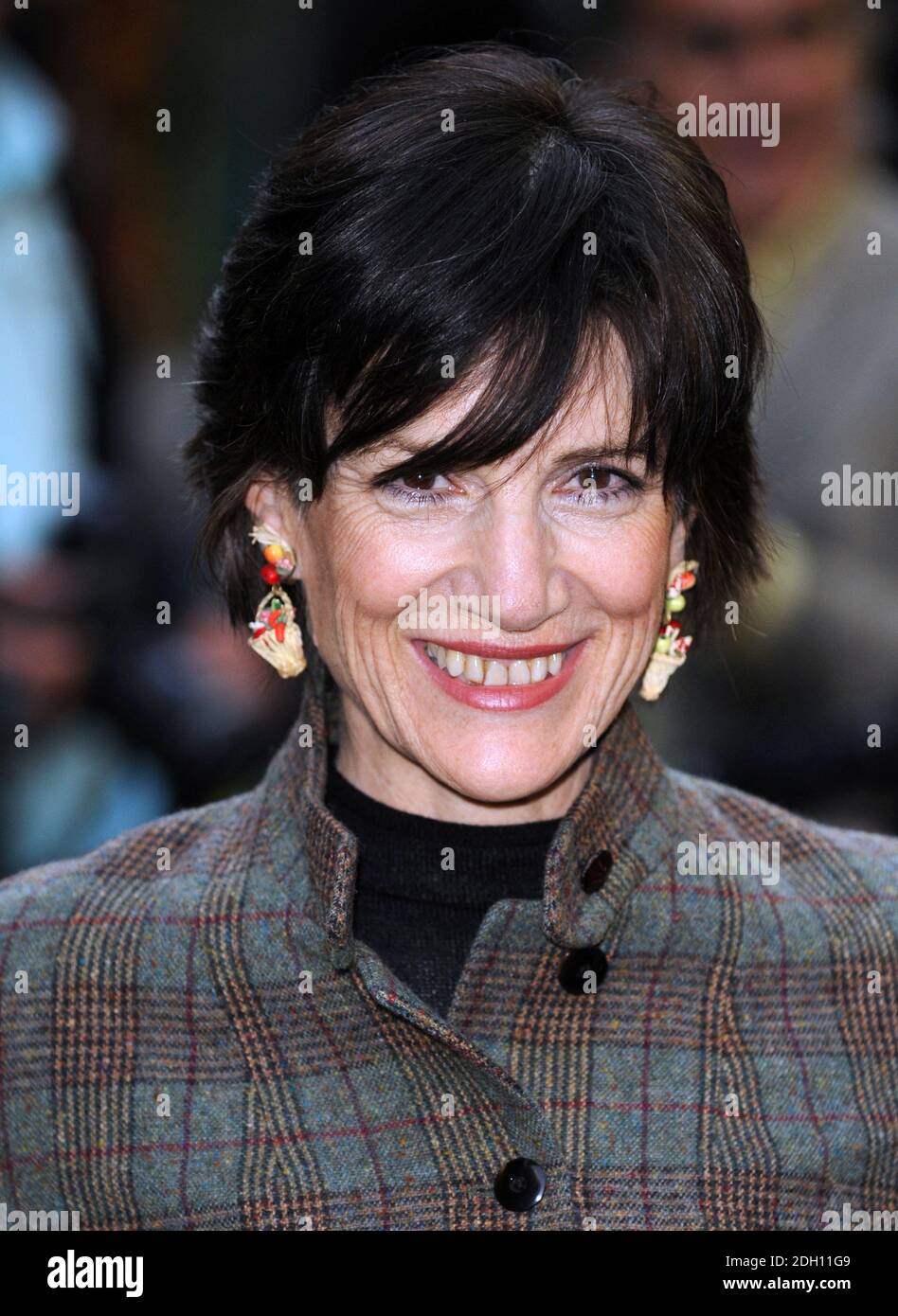 Harriet Walter arriving at the premiere of 'Morris, A Life With Bells ...
