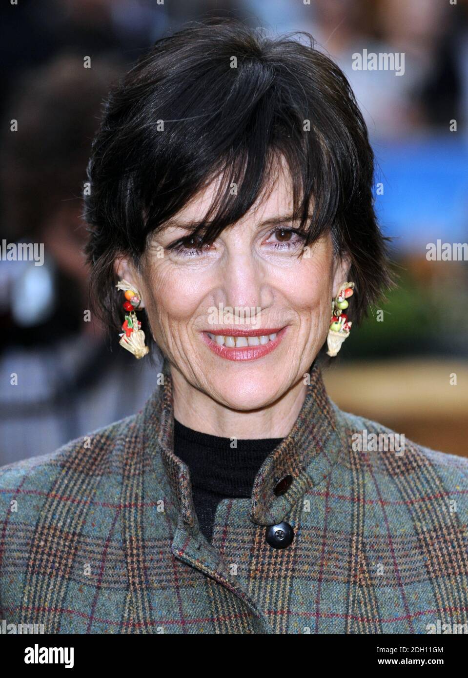 Harriet Walter arriving at the premiere of 'Morris, A Life With Bells ...