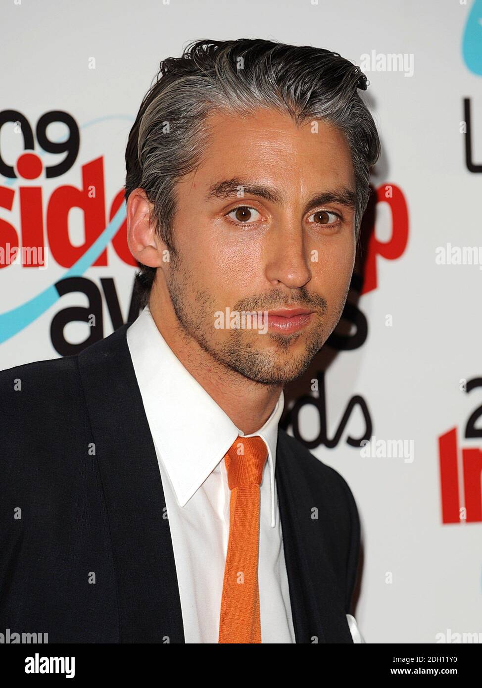 George Lamb arriving for the 2009 Inside Soap Awards at Sketch, Conduit ...
