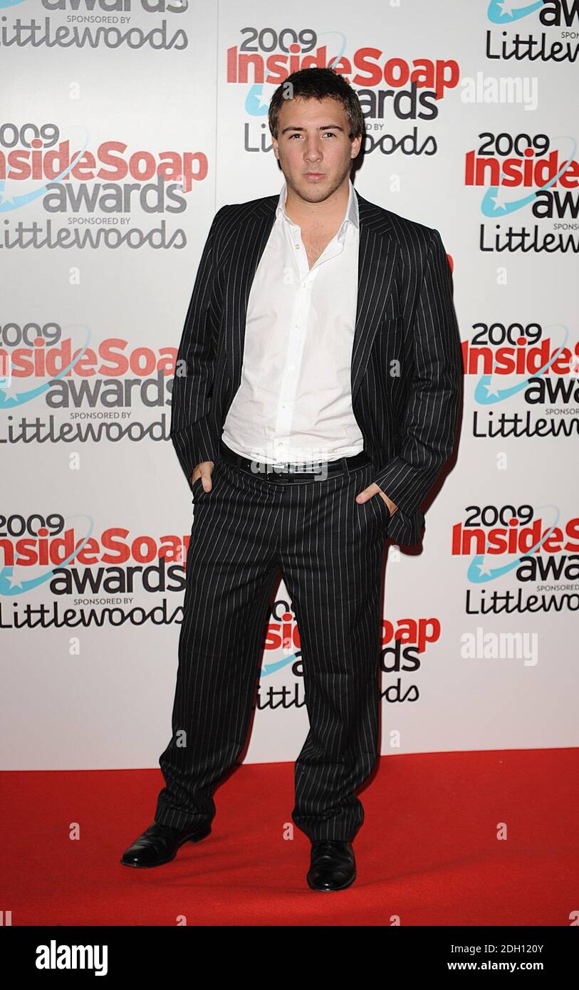 Ben Clarke arriving for the 2009 Inside Soap Awards at Sketch, Conduit ...