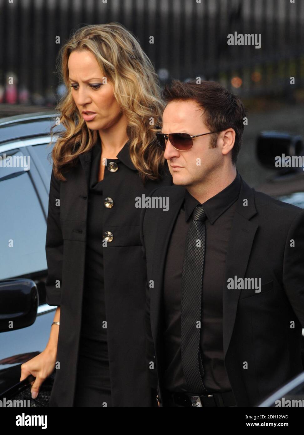 Mikey Graham arrives at St Laurence O'Toole's Church for the funeral of ...