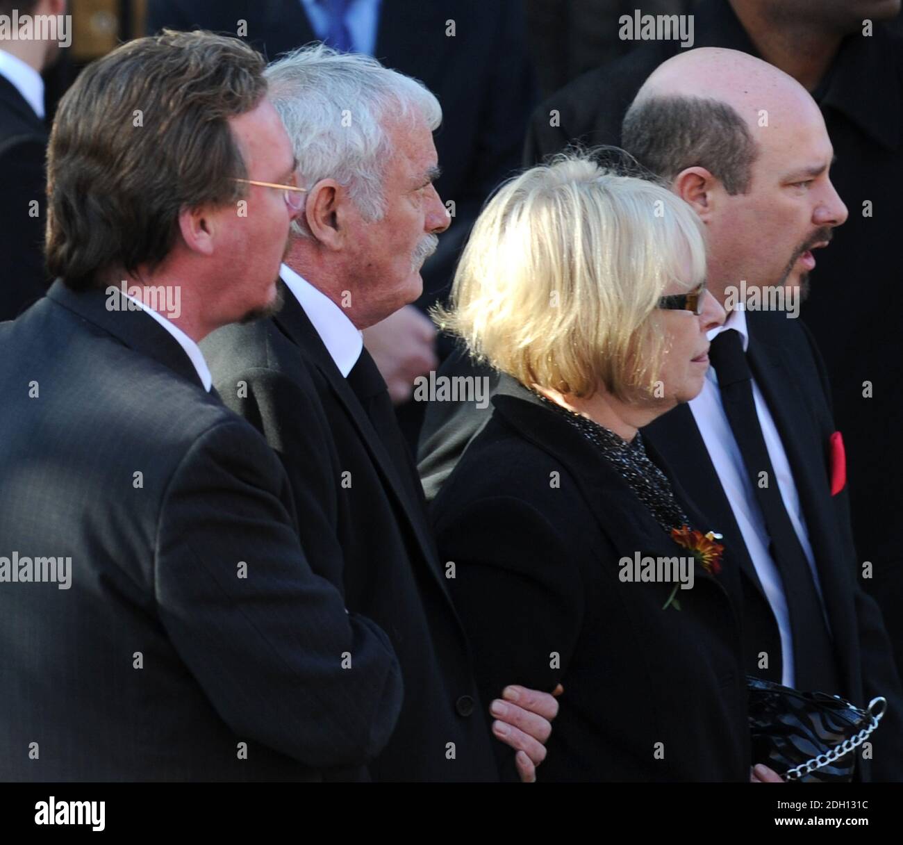 The Gately family pictured after attending a service at St Laurence O ...