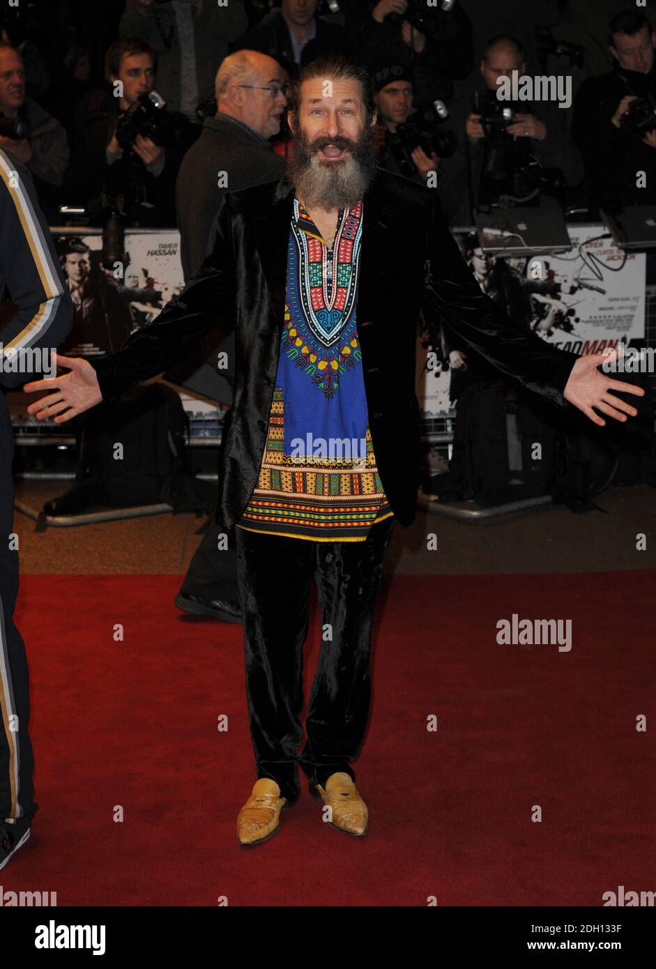 Jeff Stewart at the premiere for Dead Man Running at the Odeon West End ...