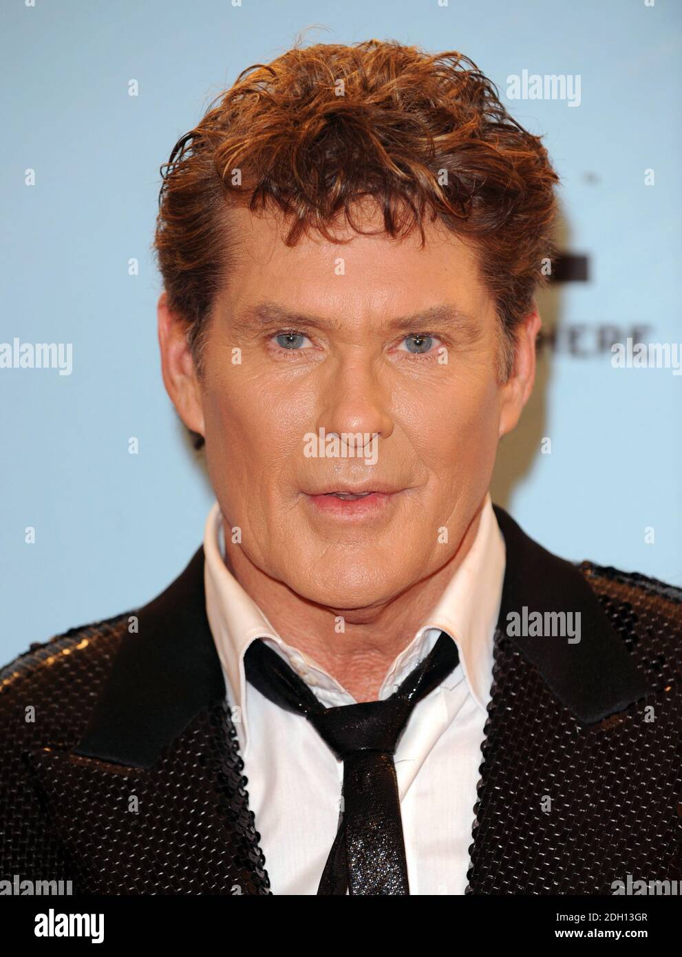 David Hasselhoff arriving for the 2009 MTV Europe Music Awards at the ...