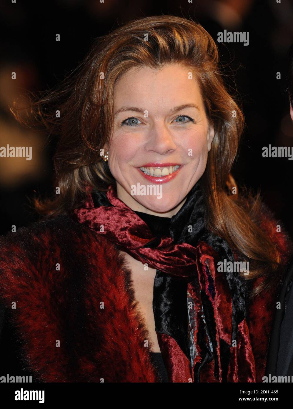 Saskia Reeves arriving at the UK Premiere of Me and Orson Welles, Vue ...