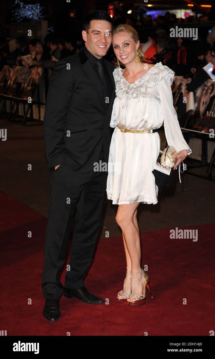 Camilla Dallerup and Kevin Sacre arrive at the Nine World Premiere ...