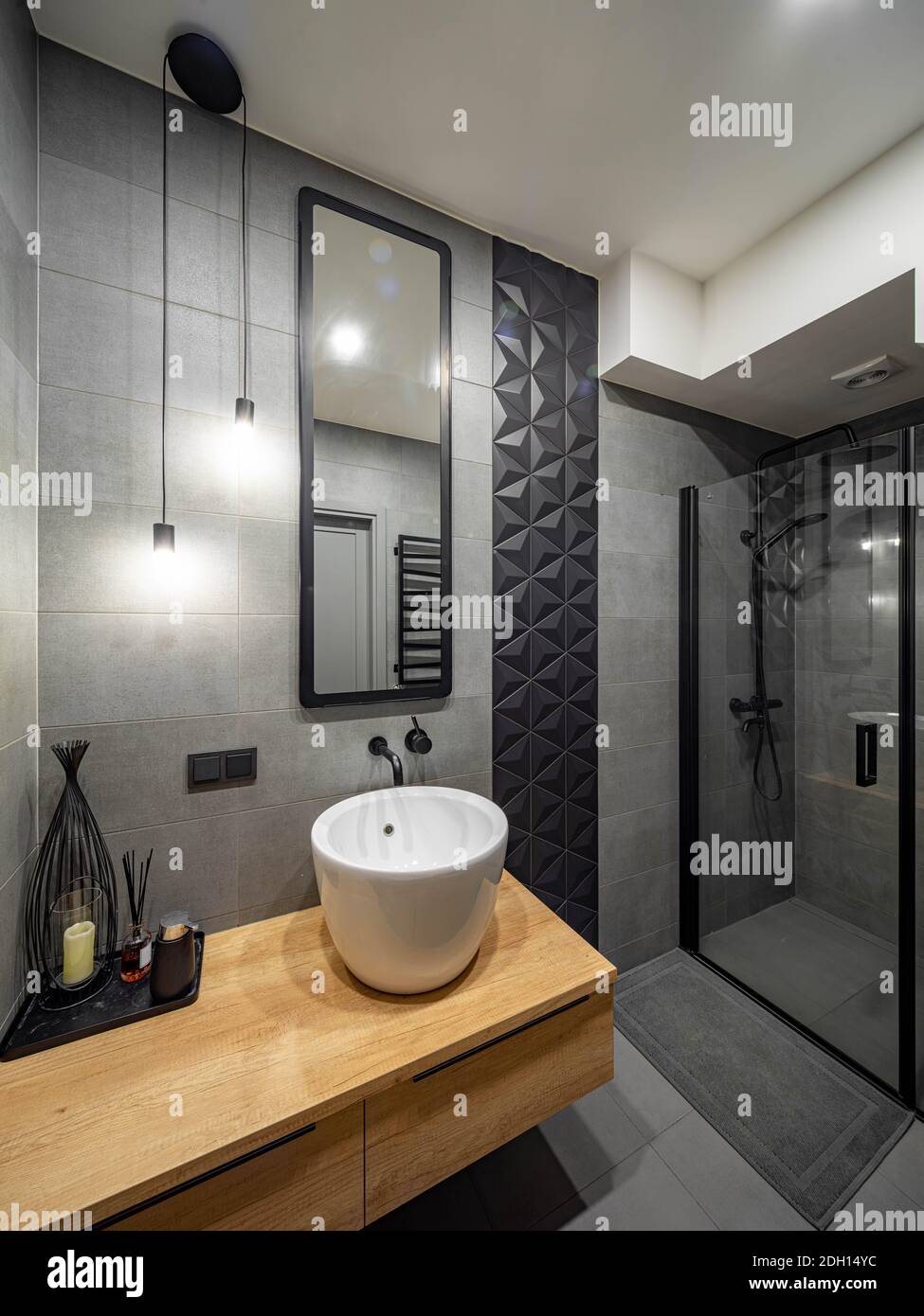 Contemporary White Bathroom
