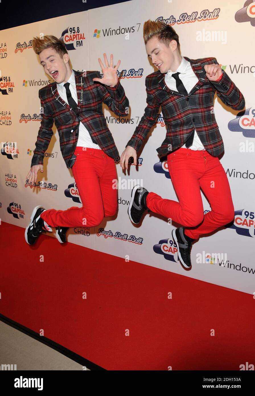 John and edward grimes aka jedward hi-res stock photography and images ...