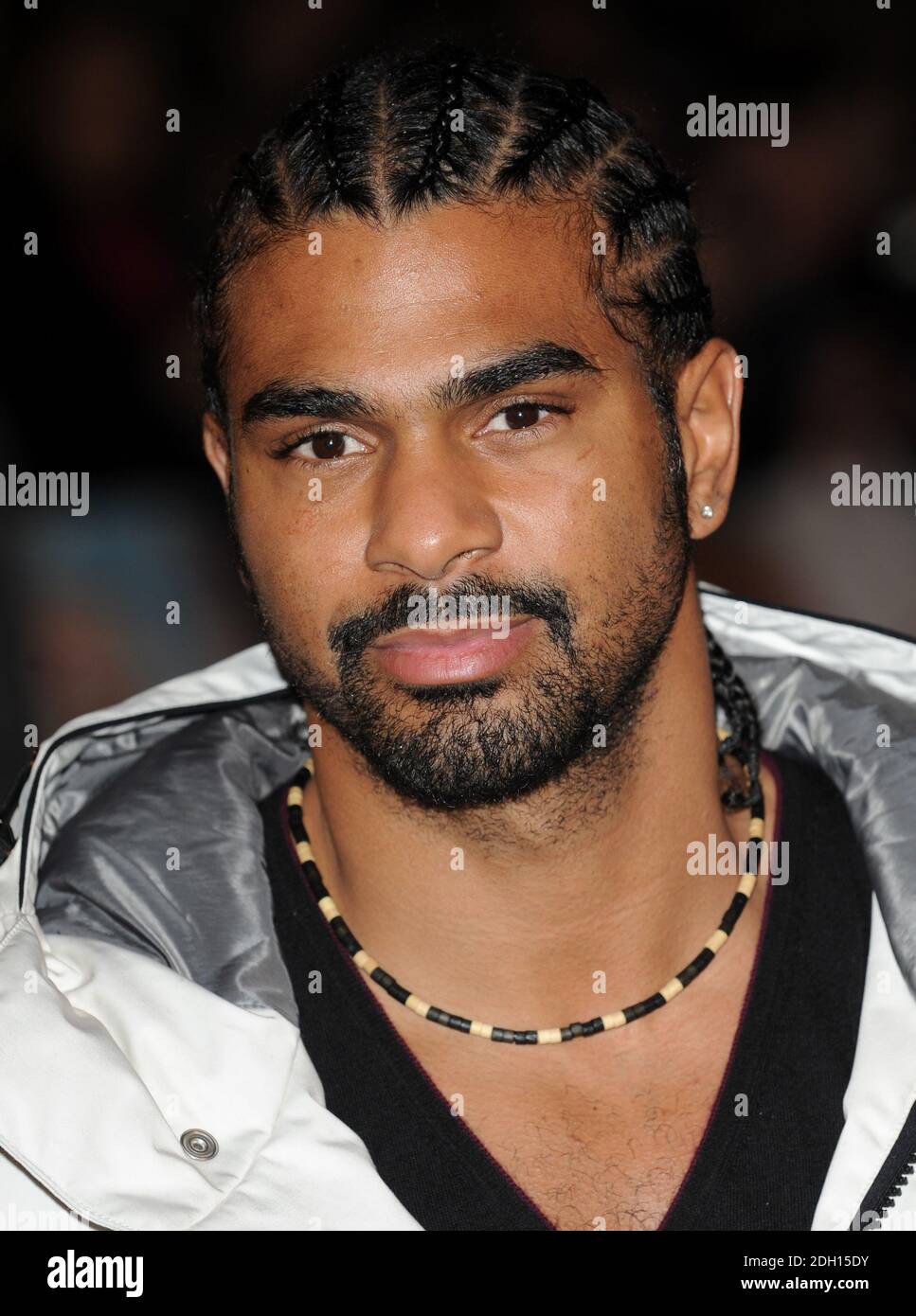 David Haye arriving for the UK premiere of St Trinian's 2 - The Legend ...