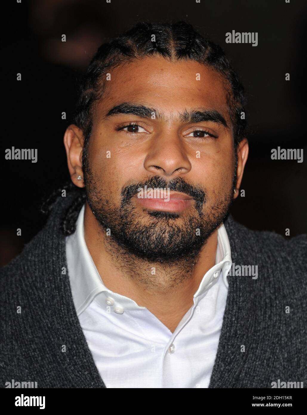 David Haye arriving at the World Premiere of Avatar, Odeon Cinema ...