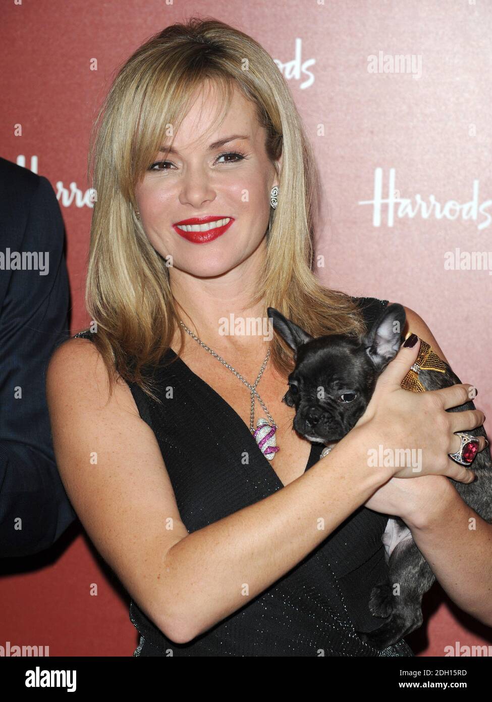 Amanda Holden opens the Harrods department store's annual winter sale ...