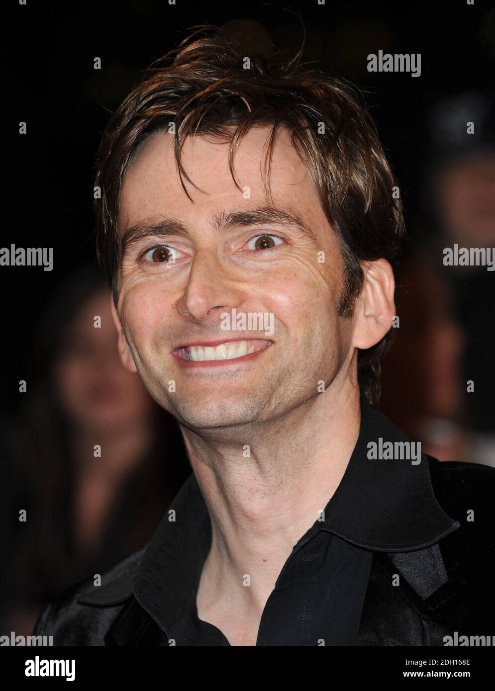 David Tennant arrives at the National Television Awards at the O2 Arena ...