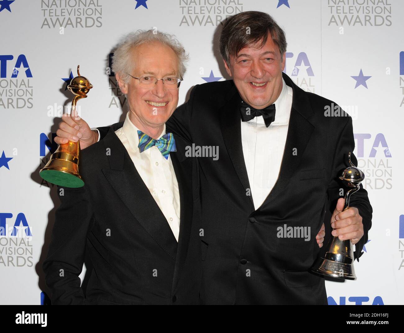 Bamber gascoigne with stephen fry hi-res stock photography and images ...
