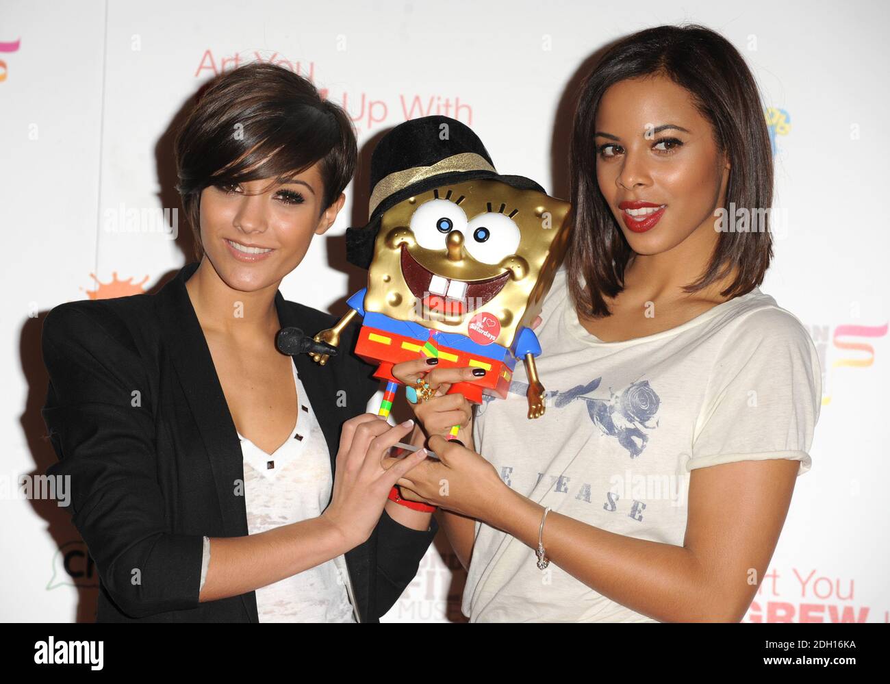 Frankie Sandford and Rochelle Wiseman of The Saturdays arriving at the ...