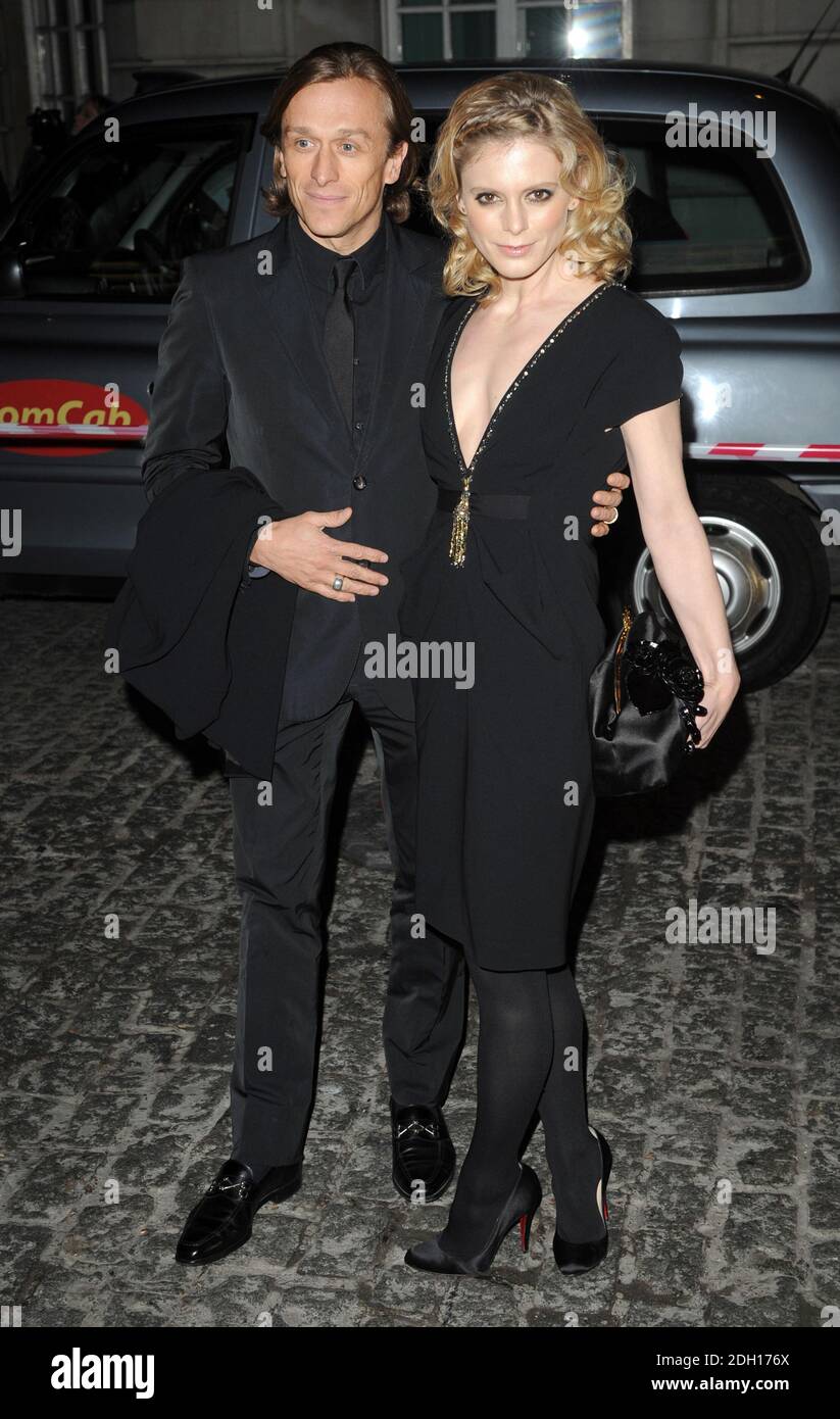 Emilia Fox and Jeremy Gilley arriving at the UK Premiere of A Single ...