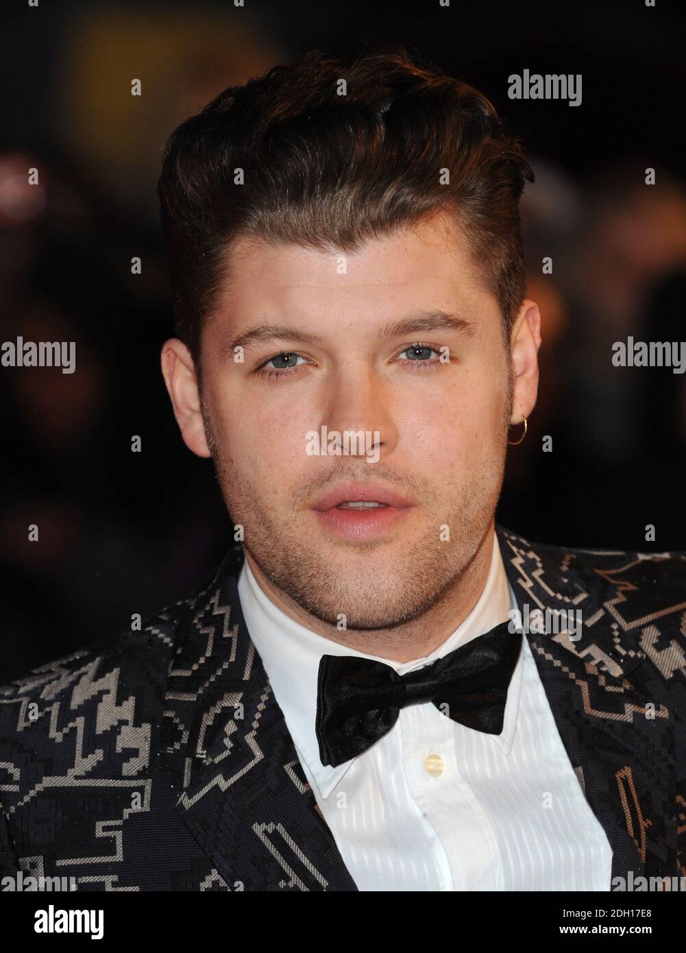 Daniel merriweather arriving for the brit awards 2010 hi-res stock ...