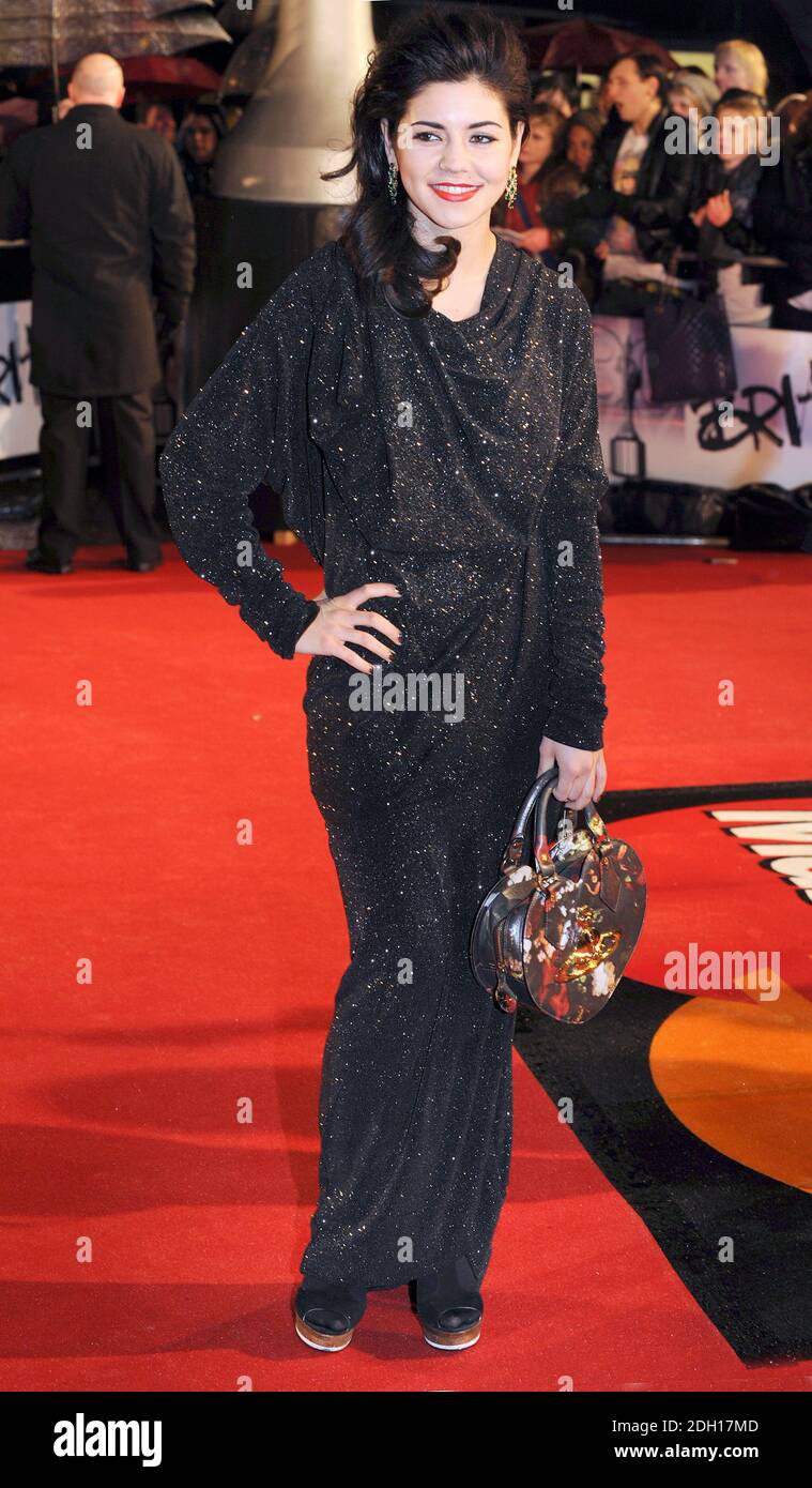 Marina Lambrini Diamandis aka Marina and the Diamonds, arriving for the ...