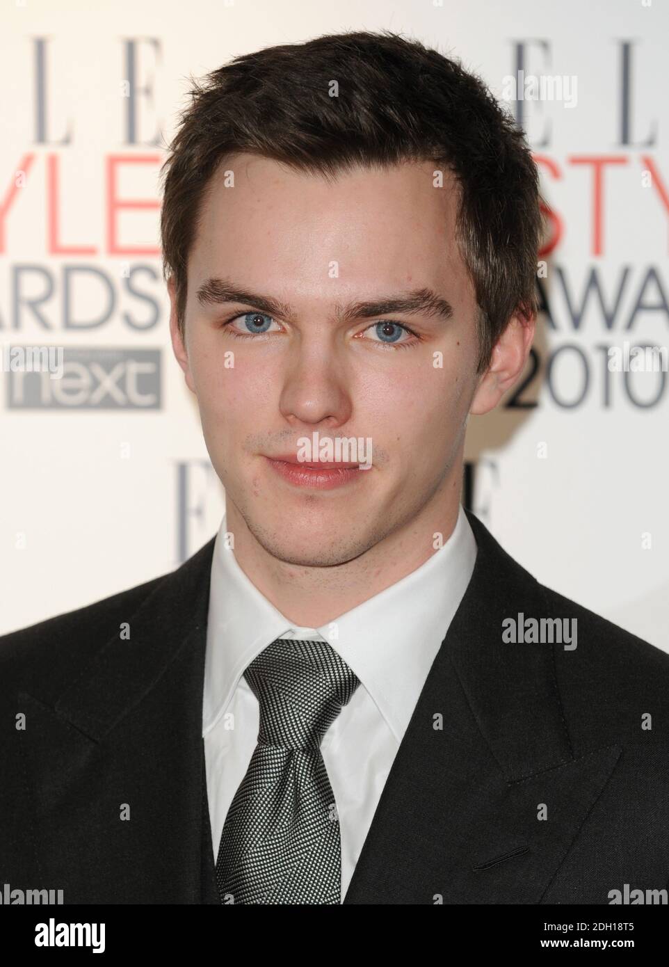 Nicholas Hoult backstage at the Elle Style Awards 2010 at The Grand ...
