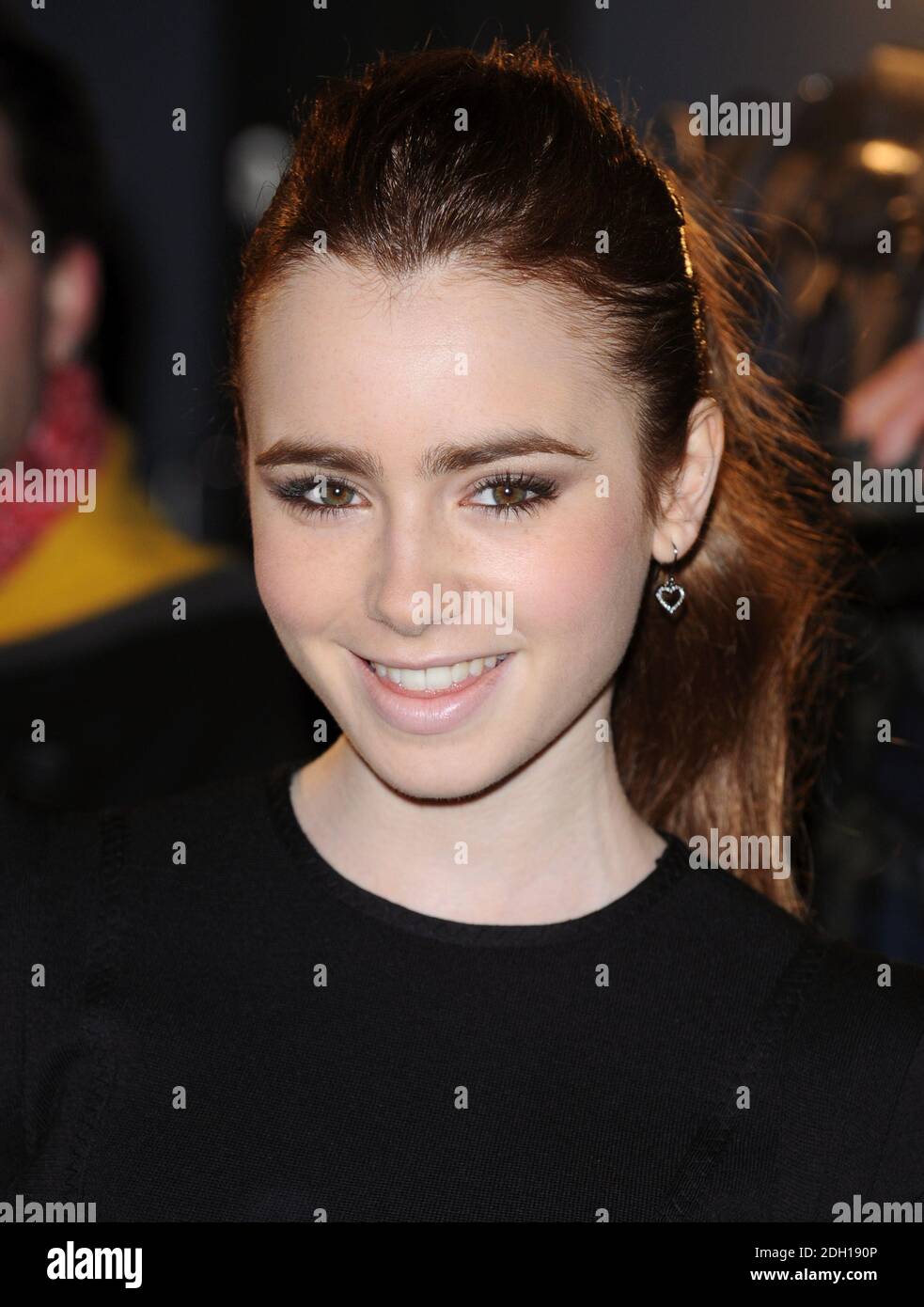 Lily Collins arriving at The Love Ball at The Camden Roundhouse in ...