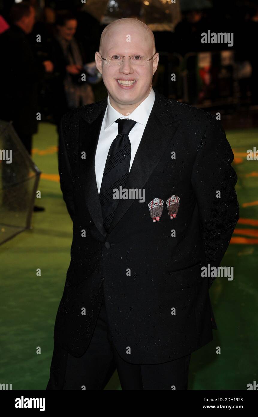 Matt Lucas attending the World Premiere of Alice In Wonderland, Odeon ...