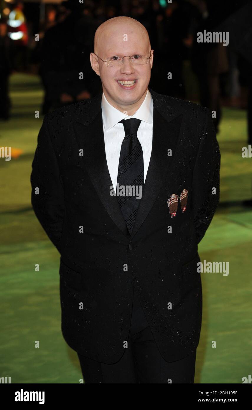 Matt Lucas attending the World Premiere of Alice In Wonderland, Odeon ...