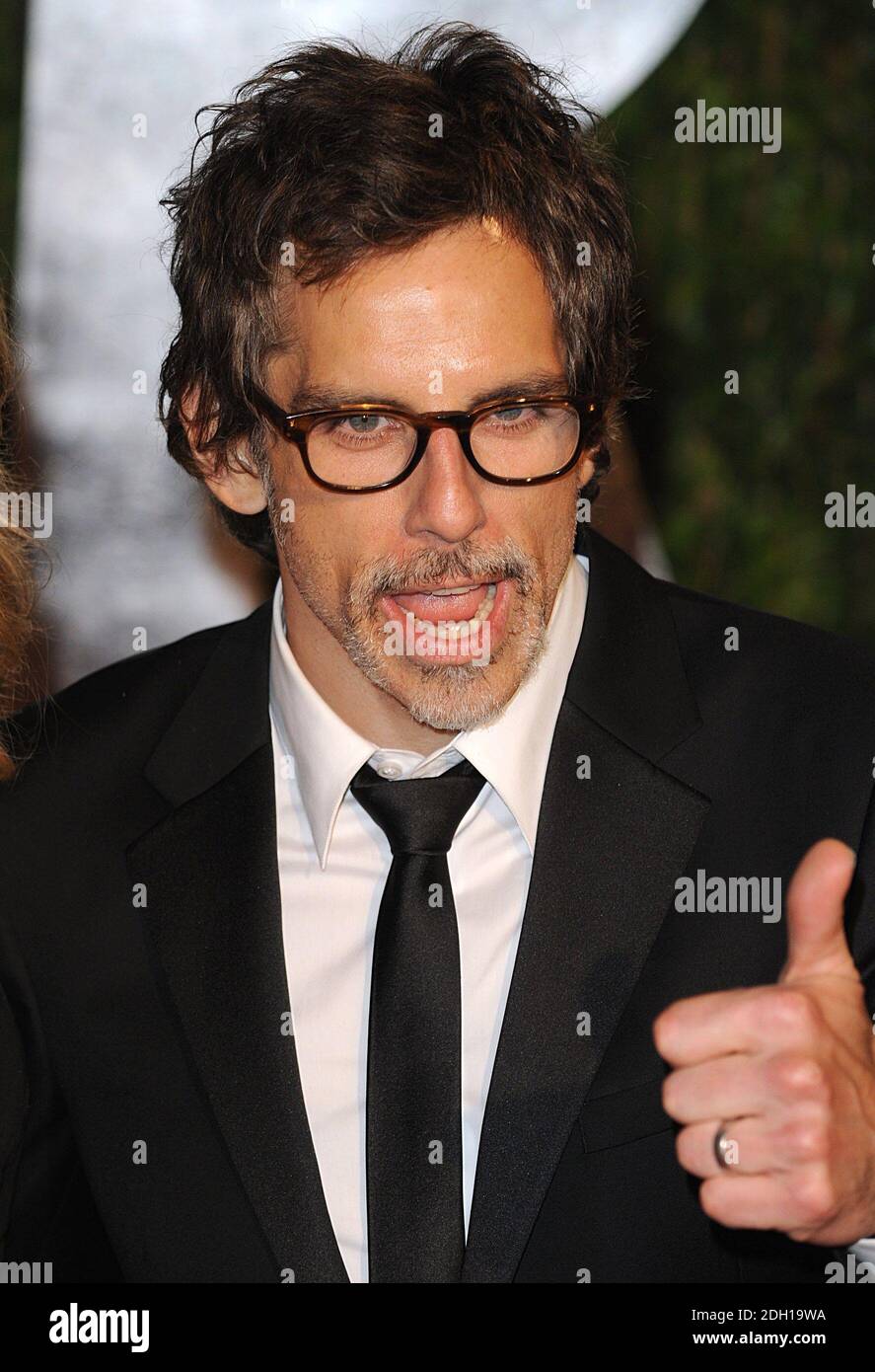 Ben Stiller arriving at the Vanity Fair Oscar Viewing Party 2010, at ...