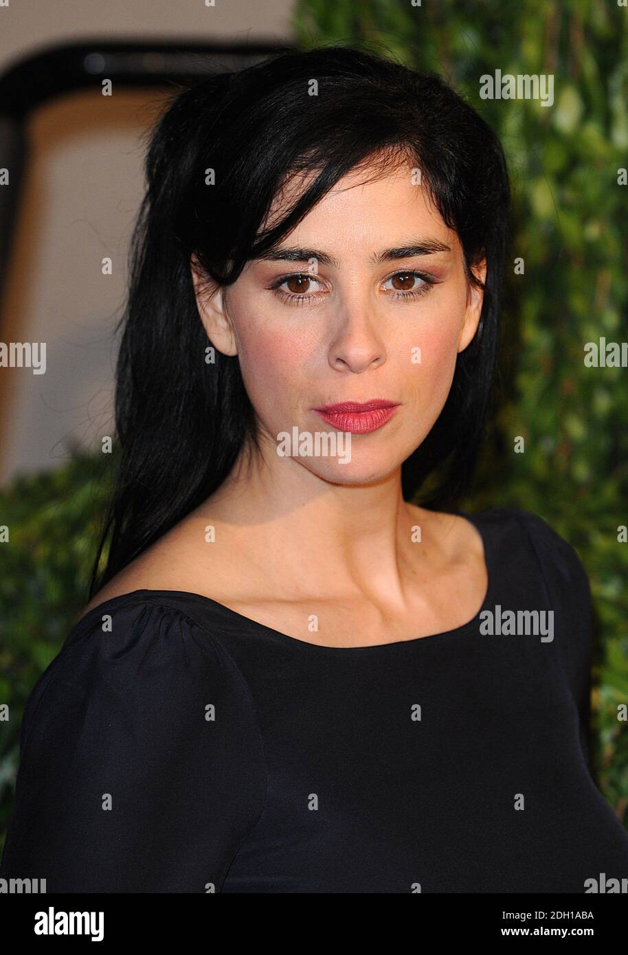 Sarah Silverman arriving at the Vanity Fair Oscar Viewing Party 2010 ...
