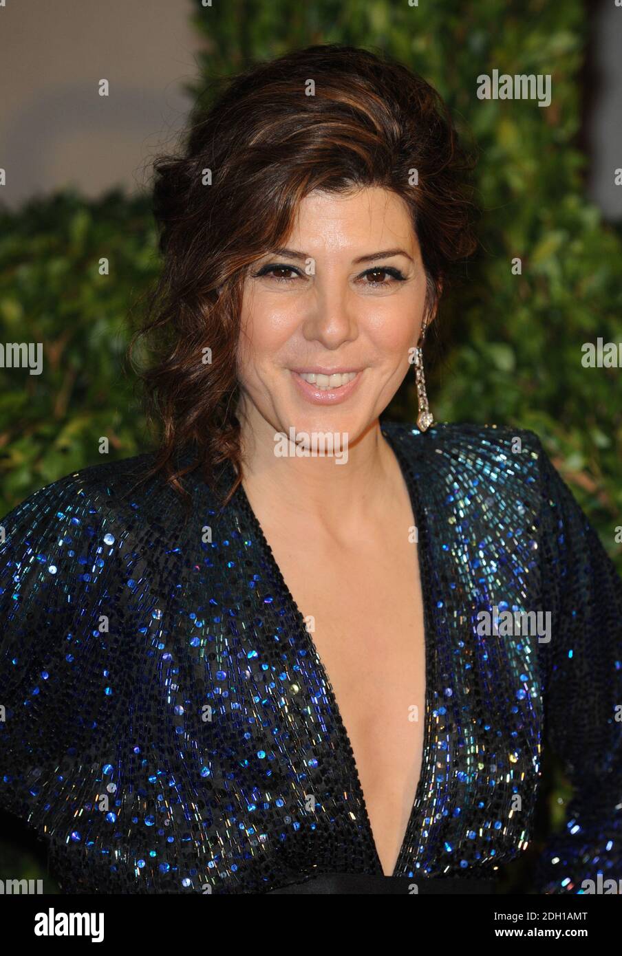 Marisa Tomei arriving at the Vanity Fair Oscar Viewing Party 2010, at ...