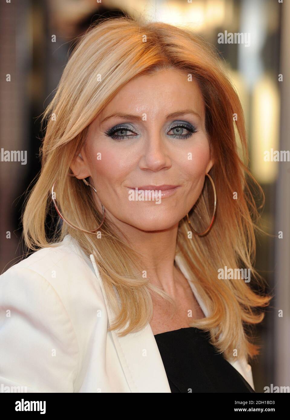 Michelle Collins arriving at the World Premiere of The Heavy, The Odeon ...