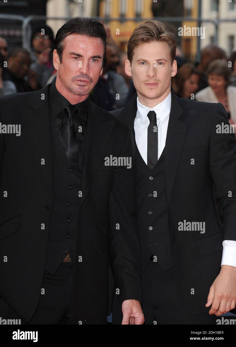 Gary Stretch and Lee Ryan arriving at the World Premiere of The Heavy ...