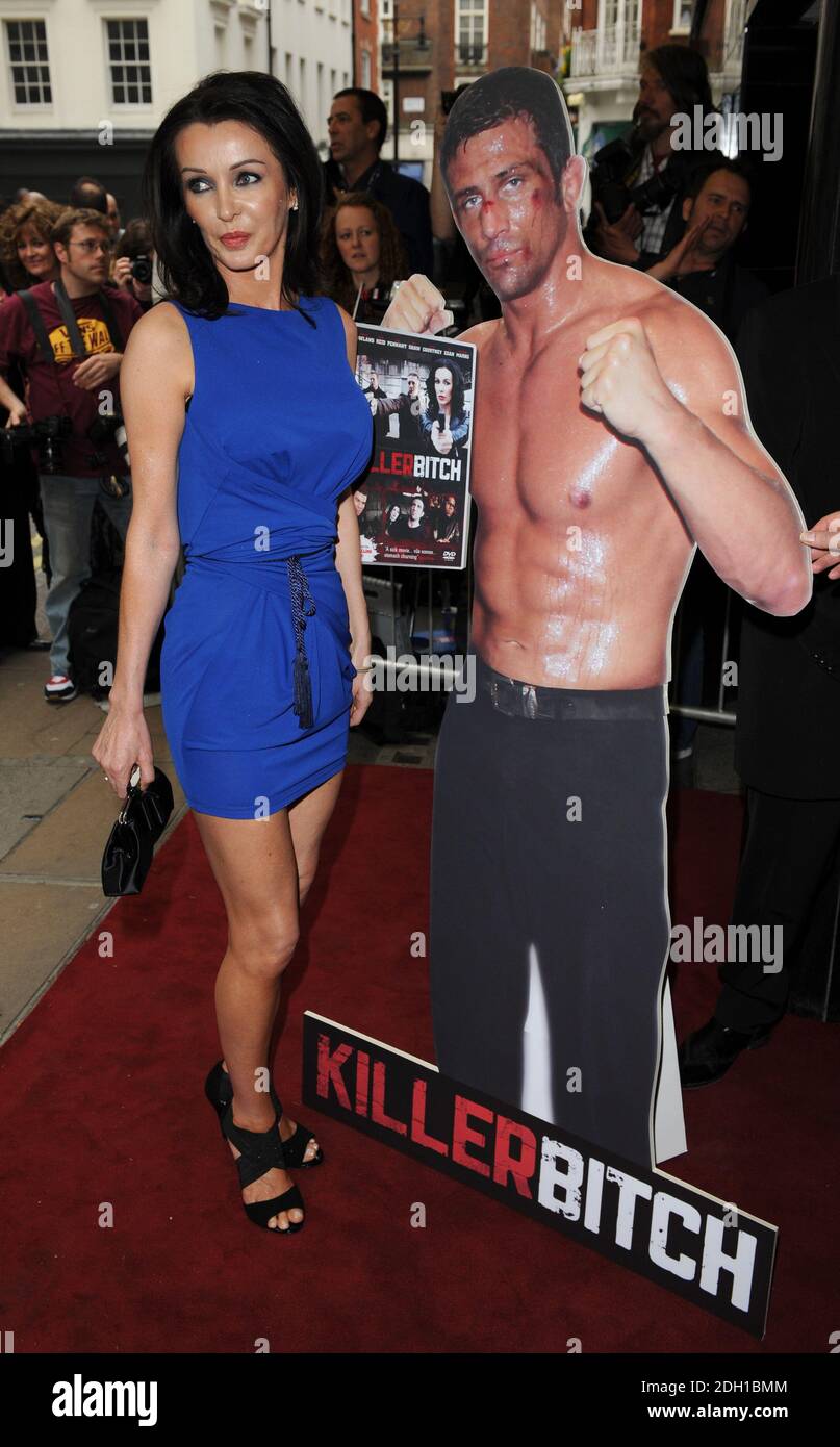 Yvette Rowland arrives at the UK Premiere of Killer Bitch starring Alex ...