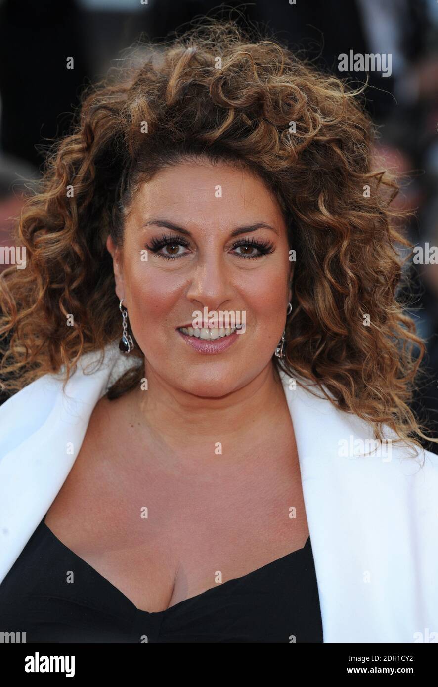 Marianne James arriving at the premiere of On Tour, part of the 63rd ...