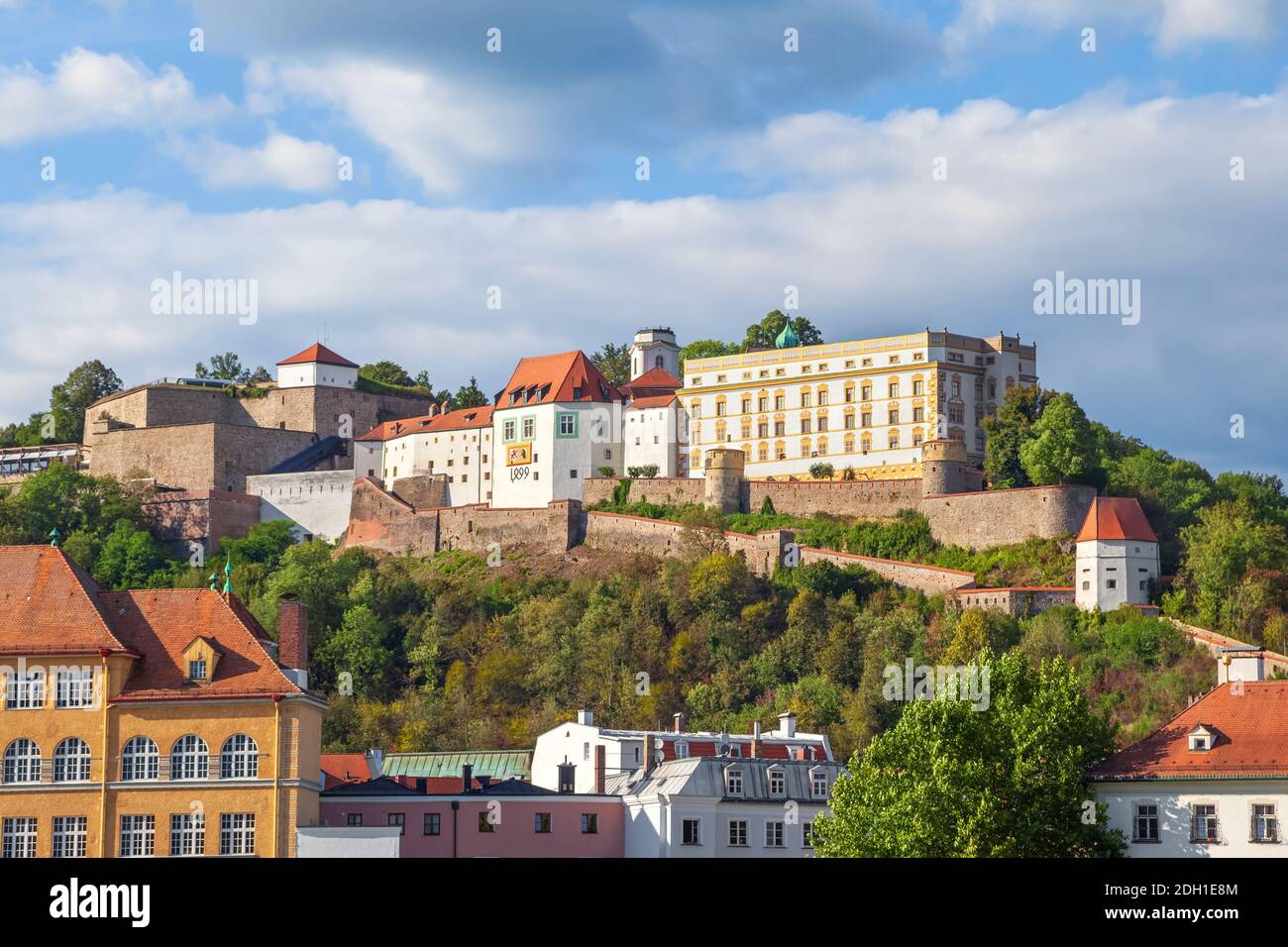 Veste Oberhaus fortress in Passau, Bavaria, Germany Stock Photo - Alamy