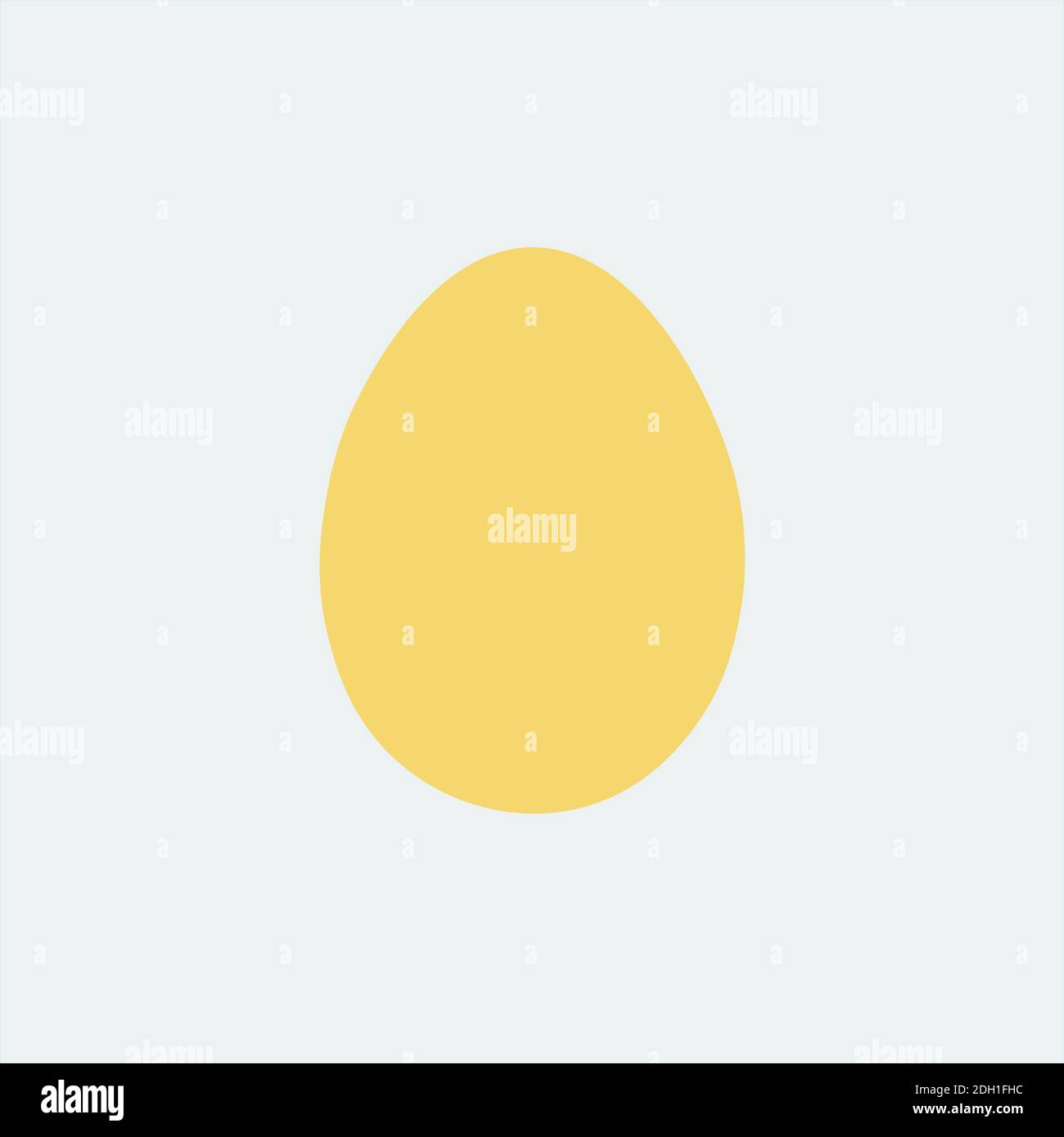 Yellow easter egg Stock Vector Images - Alamy