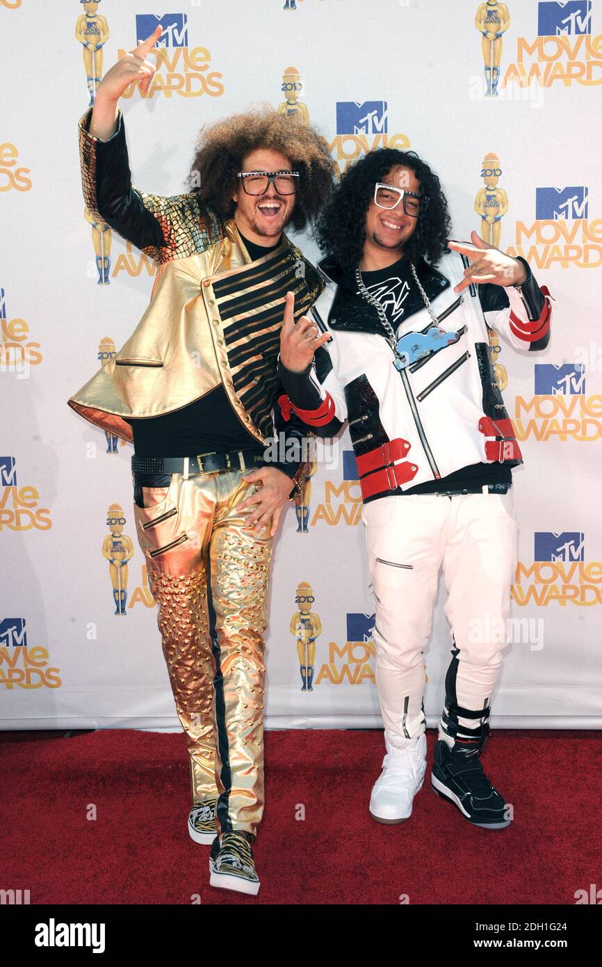 LMFAO arrives for The 2010 MTV Movie Awards, Universal Studios, Los ...