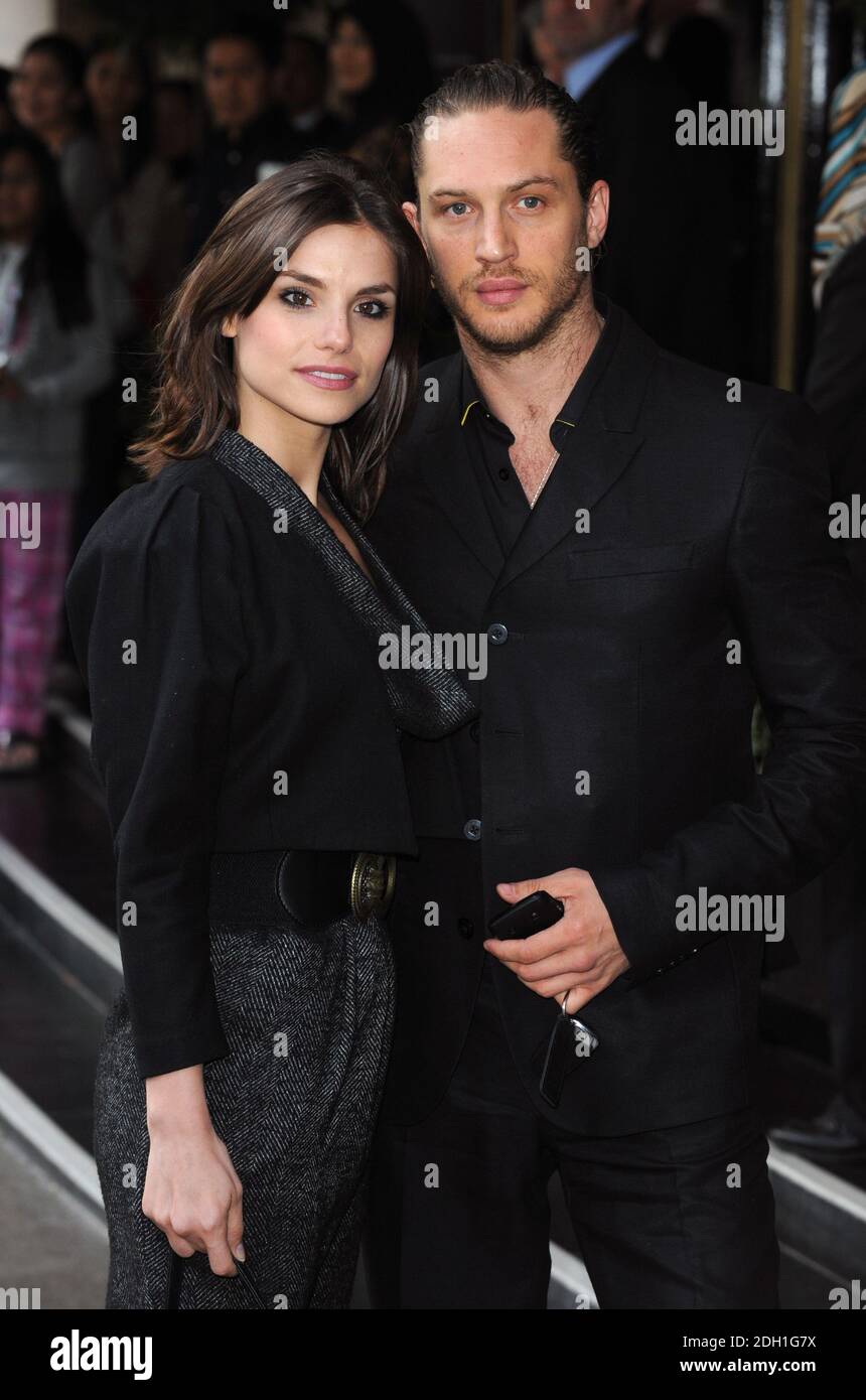 Charlotte Riley and Tom Hardy arrive at the English National Ballet's ...