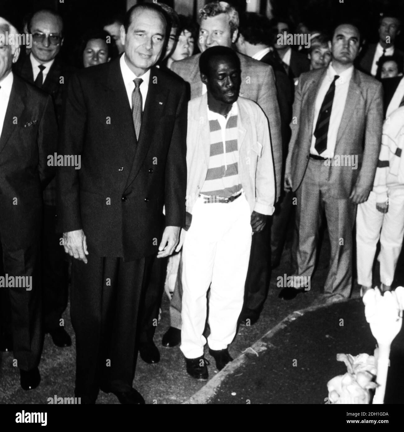 Jacques chirac black and white hi-res stock photography and images - Alamy