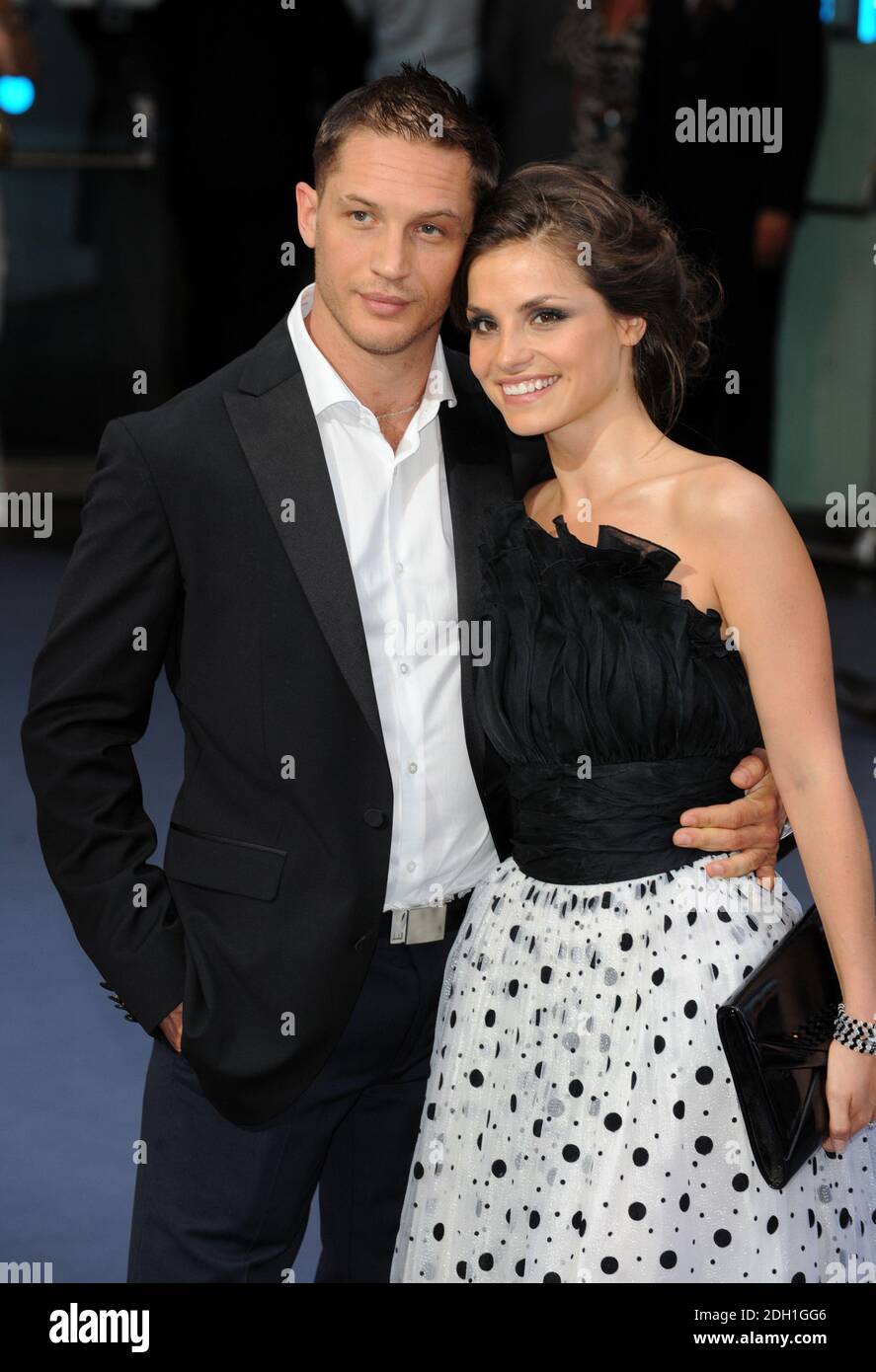 Charlotte Riley and Tom Hardy arriving at the World Premiere of ...