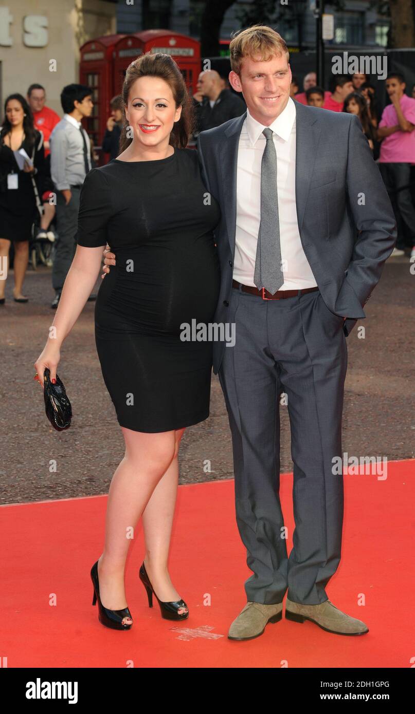 Natalie Cassidy and Adam Cottrell arriving at the UK Premiere of The Karate Kid, Odeon Cinema ...