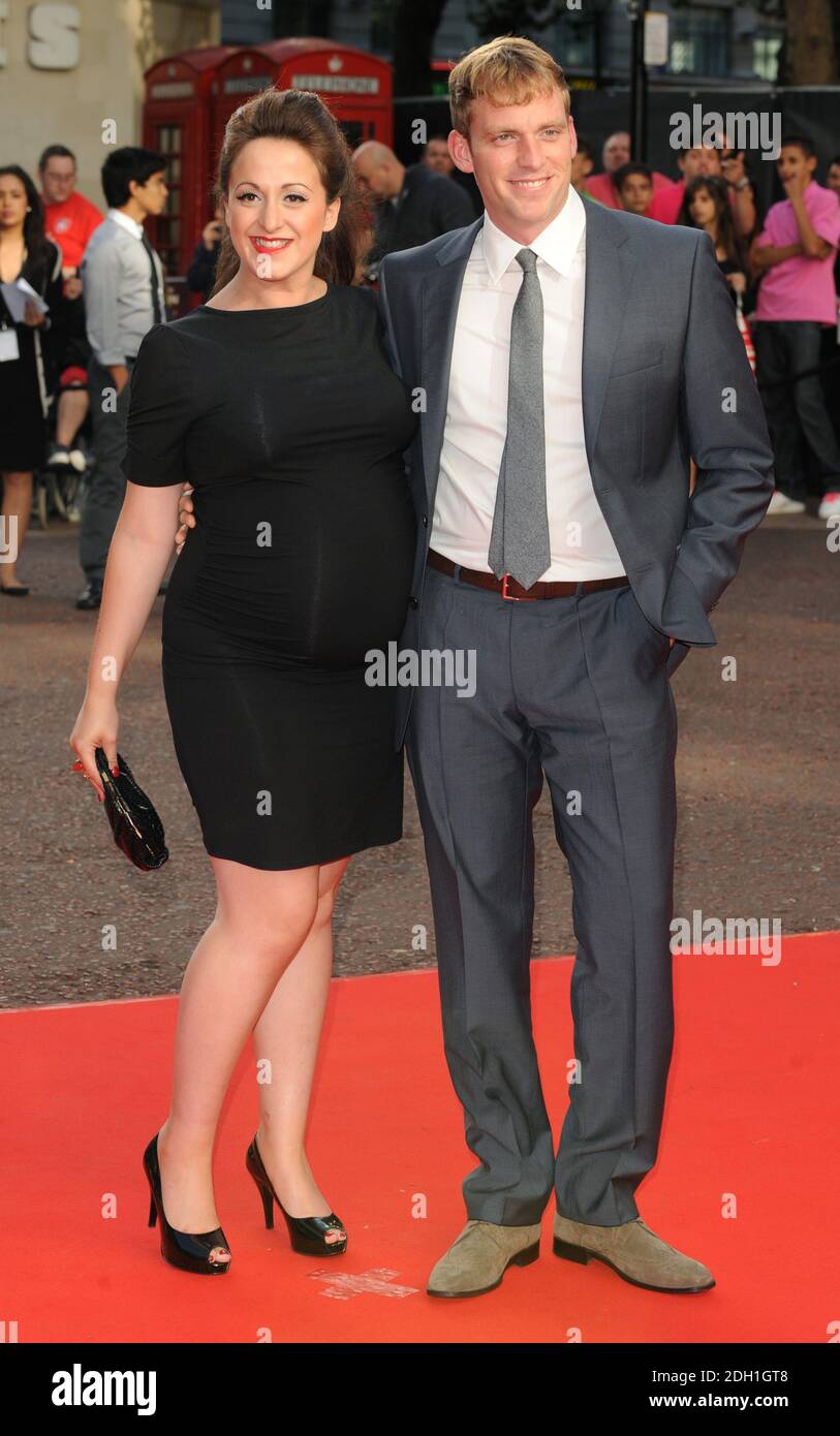 Natalie Cassidy and Adam Cottrell arriving at the UK Premiere of The ...