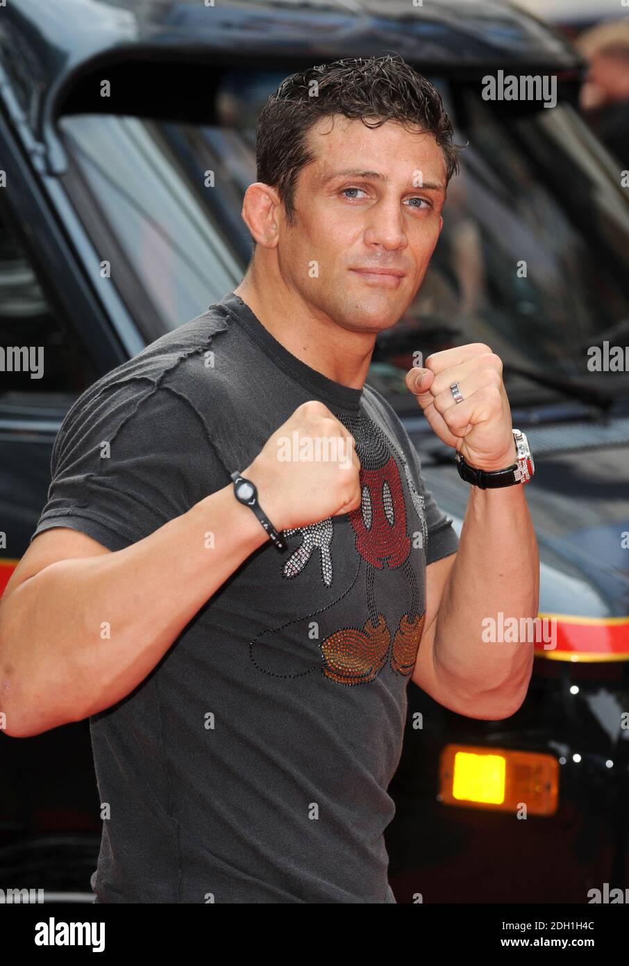 Alex Reid arrives at the UK Premiere of The A Team, Empire Cinema ...