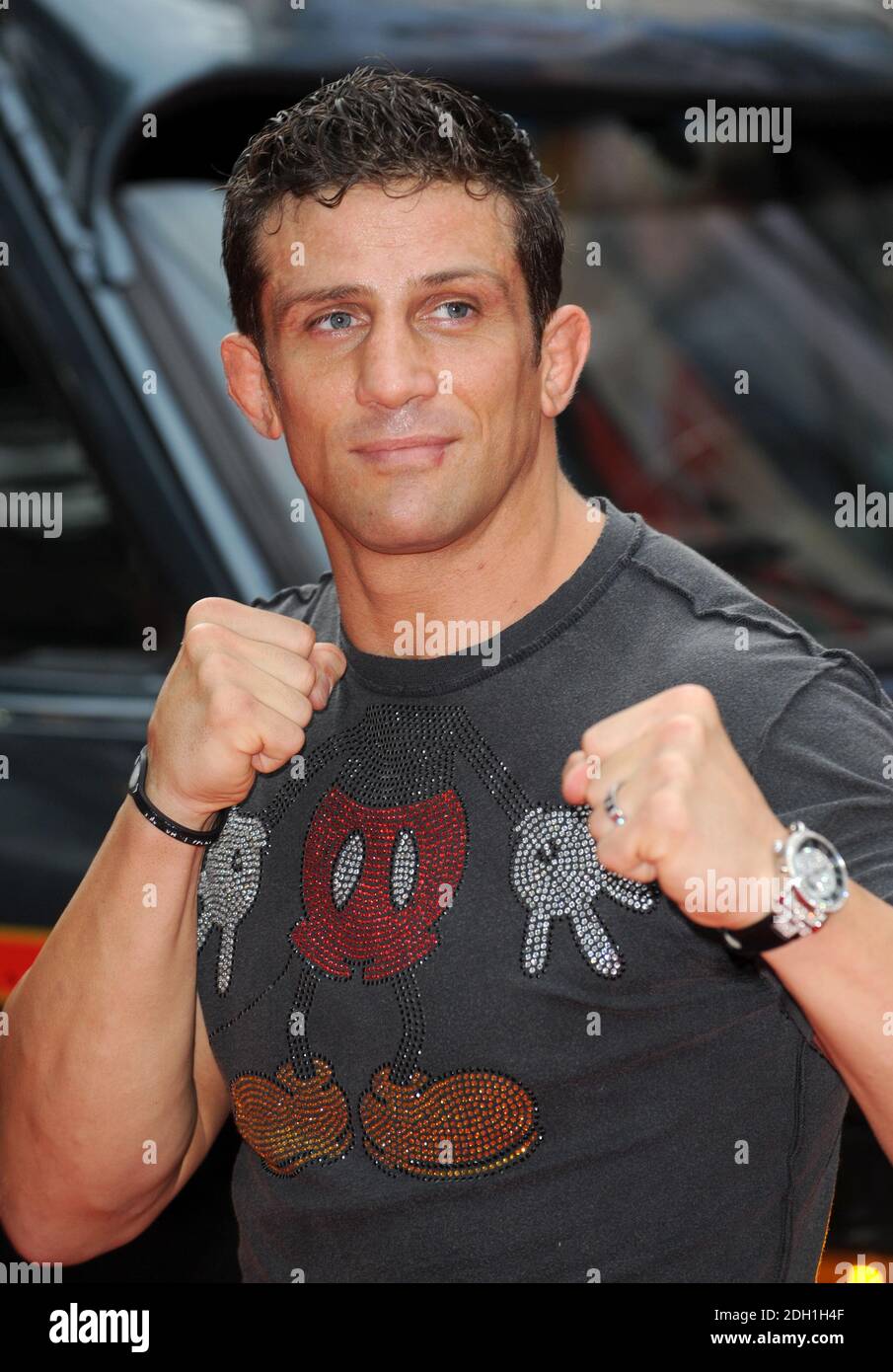 Alex reid the uk premiere of the a team london hi-res stock photography ...