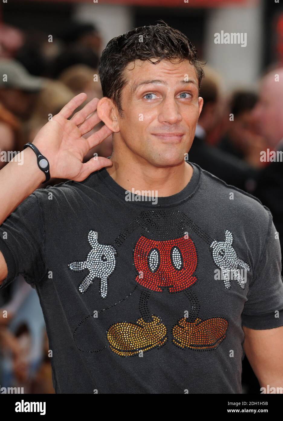 Alex Reid arrives at the UK Premiere of The A Team, Empire Cinema ...