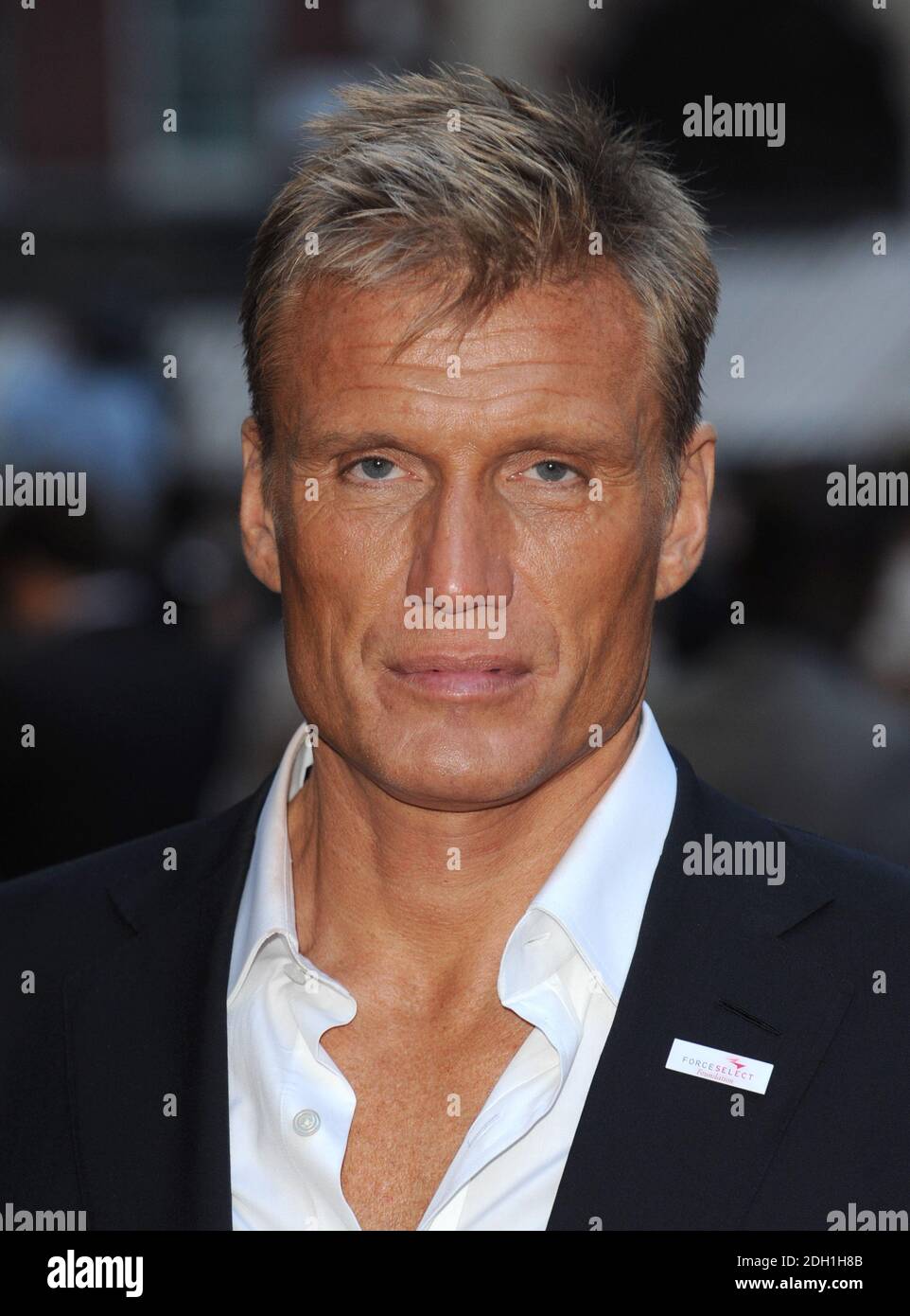 Dolph Lundgren arrives at the UK Premiere of The Expendables at Odeon ...