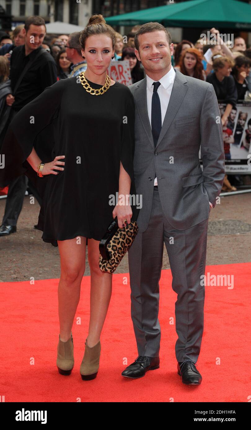 Dermot O'Leary and girlfriend arrives at the Scott Pilgrim VS The World ...