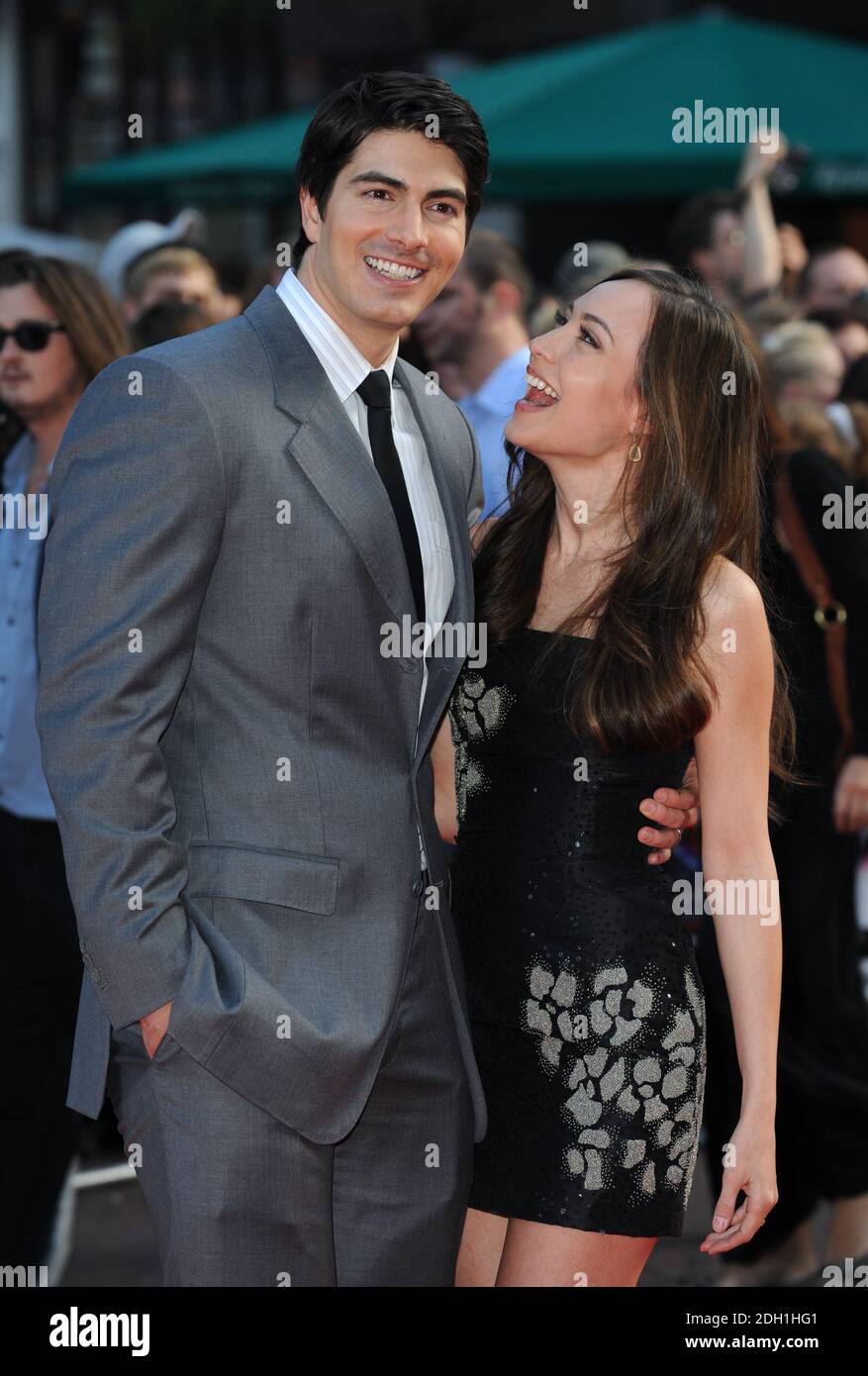 Brandon Routh and girlfriend arrives at the Scott Pilgrim VS The World ...