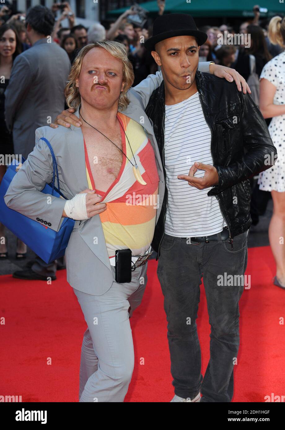 Leigh Francis and Jade Jones arrive at the Scott Pilgrim VS The World ...