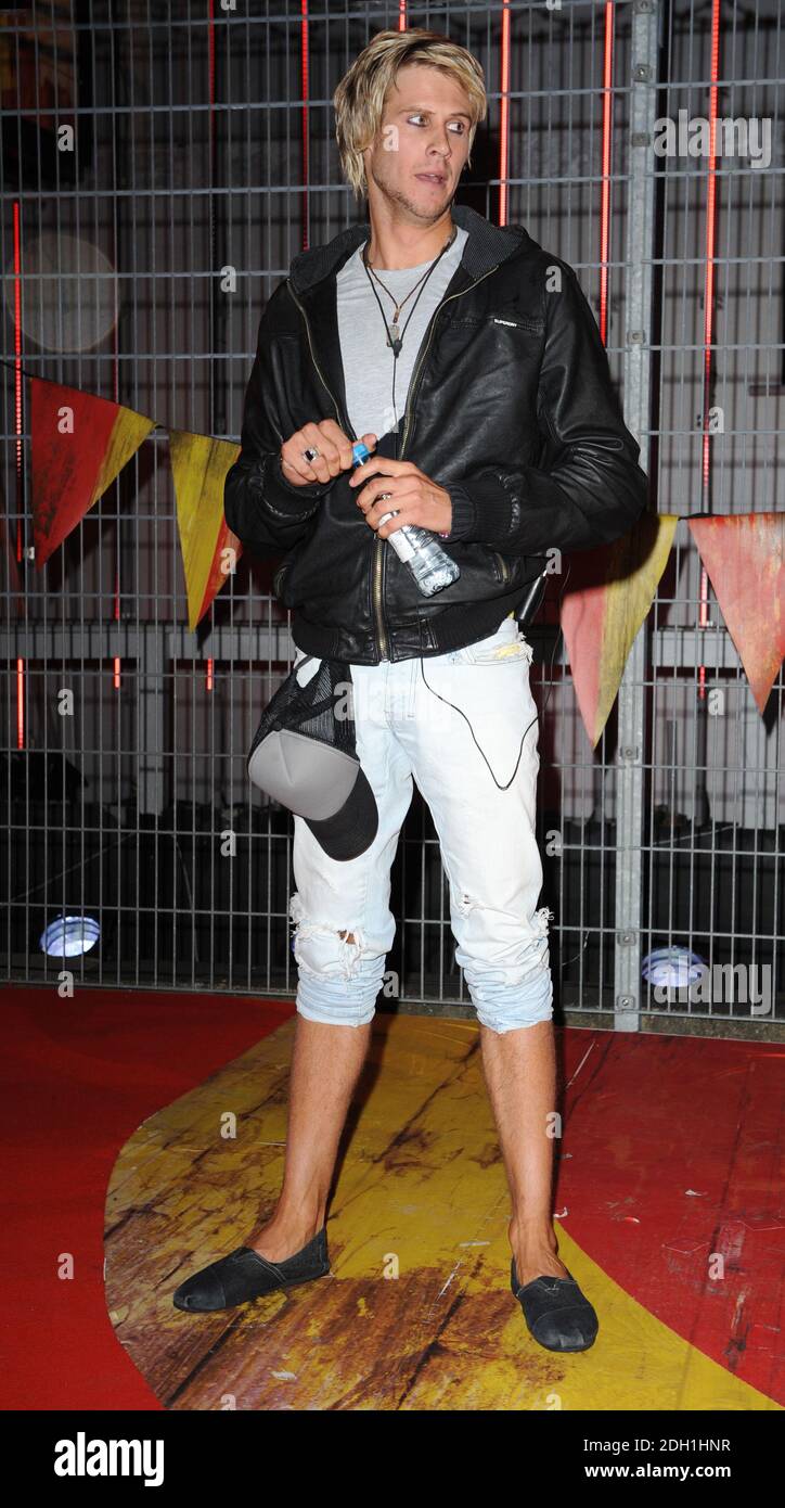 John James is evicted from the Big Brother House, Elstree Studios ...