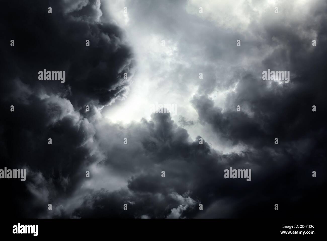Dark and Dramatic Storm Clouds Area Background Stock Photo - Alamy